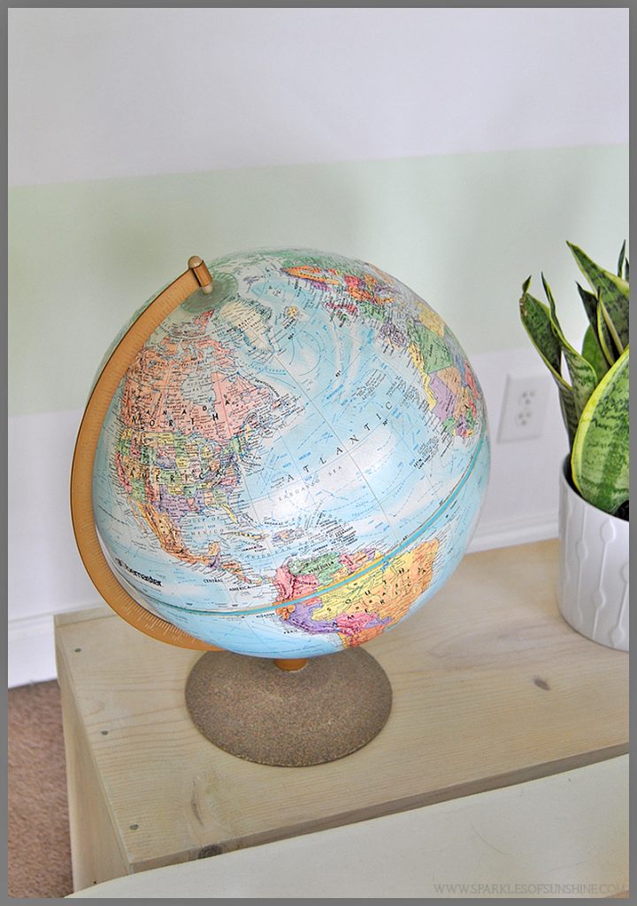 DIY Decorative Globe - Sparkles of Sunshine