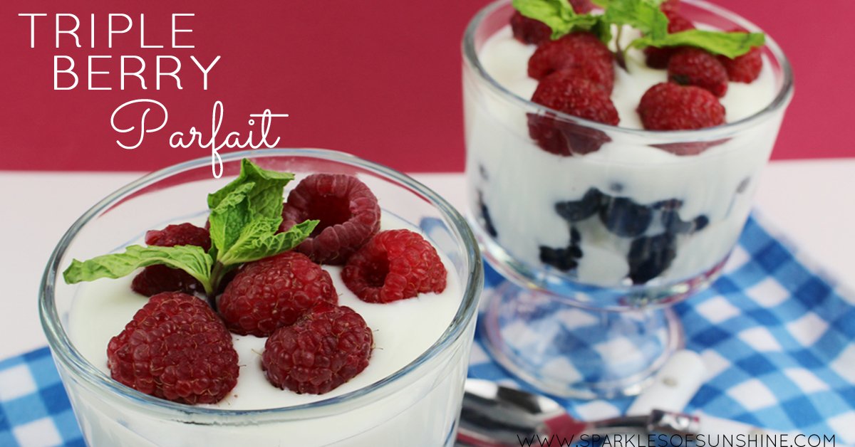 Triple Berry Parfait - Sparkles of Sunshine