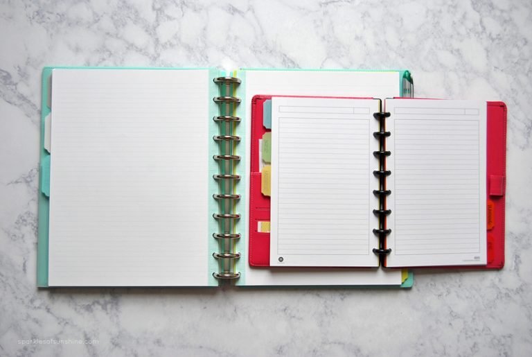 Why I Use the Discbound System Notebooks and Planners - Sparkles of ...