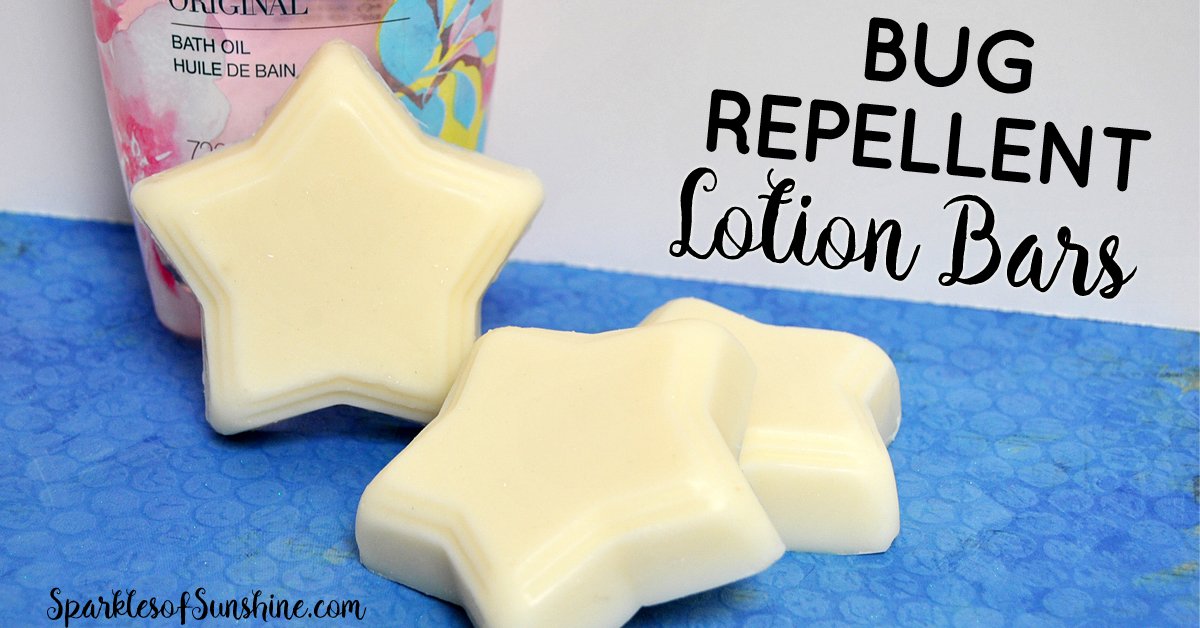 How to Make Bug Repellent Lotion Bars at Home - Sparkles of Sunshine